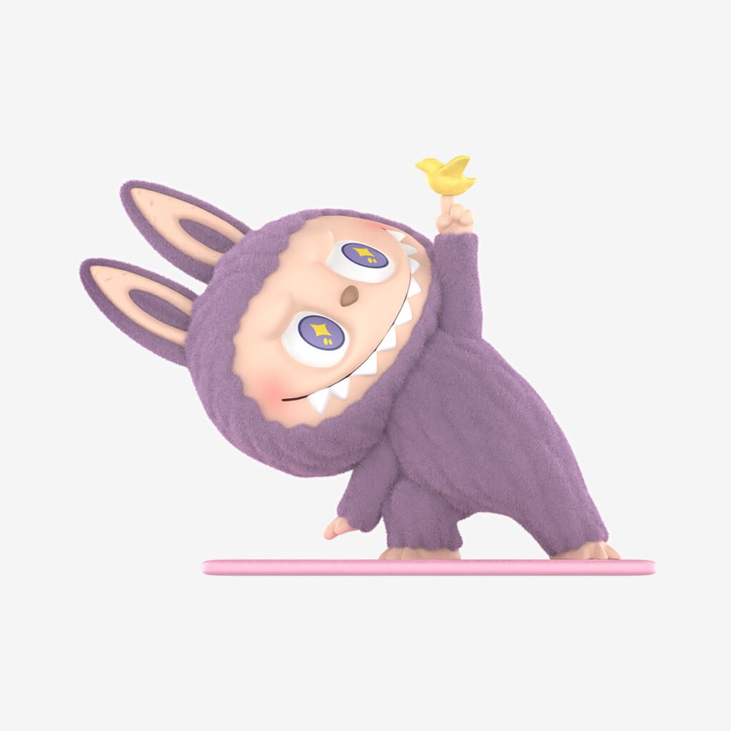 Labubu Lazy Yoga Kolekcija Figurėlės, Blind Box, 1 vnt - Monstriukas.lt